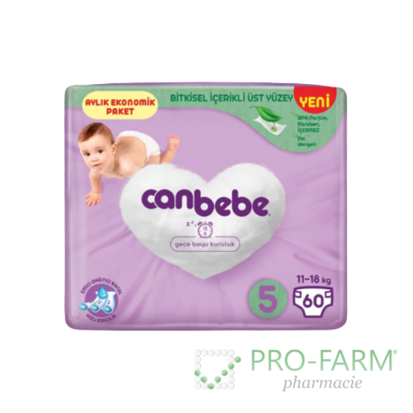 CANBEBE 5 (11-18 kg Diapers) x 60 - ProFarm